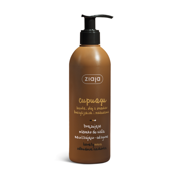 Ziaja Cupuacu brązujące mleczko do ciała - 300ml - Arena.pl