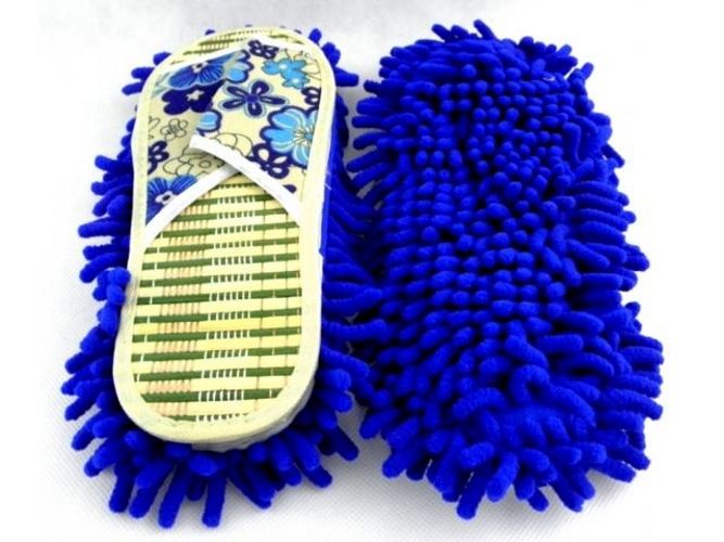 BUTY KAPCIE Z MIKROFIBRY DO CZYSZCZENIA PANELI MOP - Arena.pl
