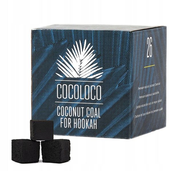 Kup WĘGIEL KOKOSOWY DO SHISHY COCOLOCO 1kg 26mm shisha węgielki kokosowe na arena.pl i ciesz się ...