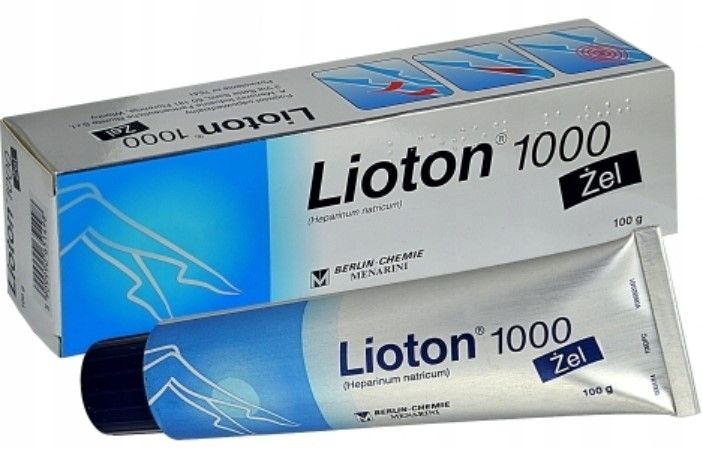 Lioton 1000 żel heparyna na żylaki 100 g - Arena.pl