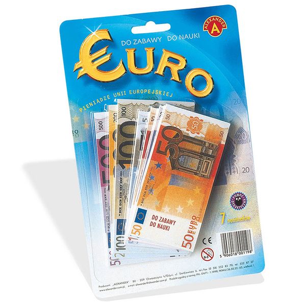 Kup BANKNOTY EURO ZABAWKOWE ZABAWKA DLA DZIECI na arena.pl i ciesz się ...