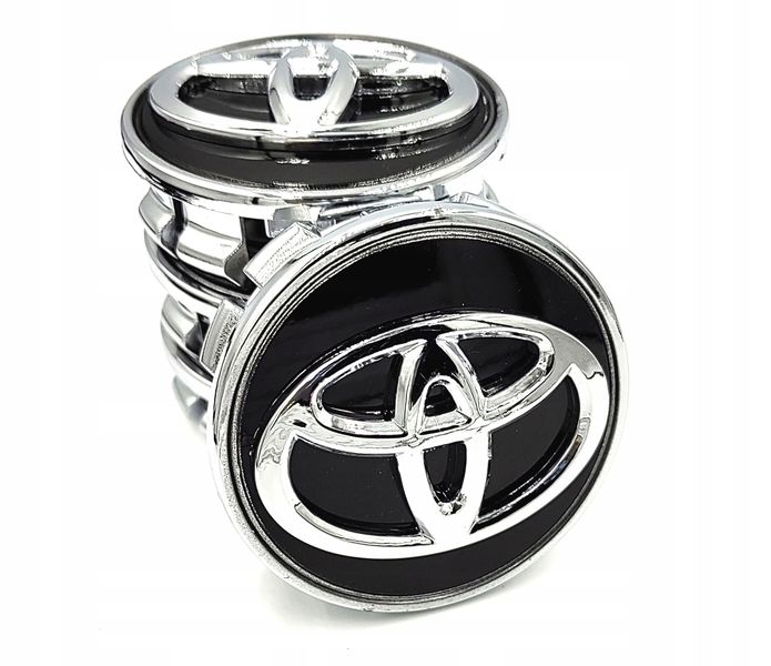 TOYOTA DEKIELKI na felgi zaślepki felg KAPSLE TOYOTA 62mm 4szt. - Arena.pl