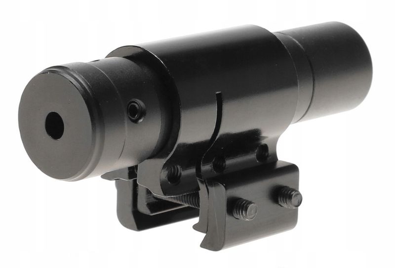 LASER do ASG WIATRÓWKI Czerwony 11mm CELOWNIK Na Broń Laserowy RED DOT A21 - Arena.pl