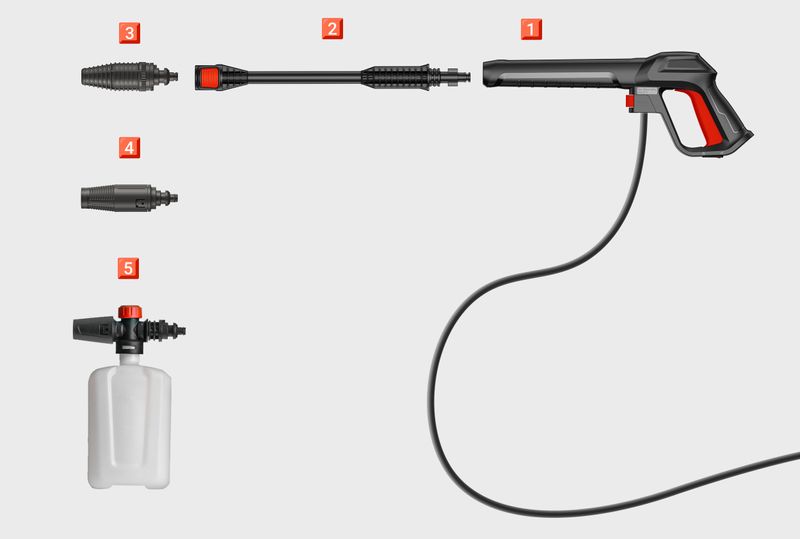 MYJKA CIŚNIENIOWA LEHMANN 290 BAR MOC 2200W ZESTAW 2024 LGAPW-2216BPA - Arena.pl