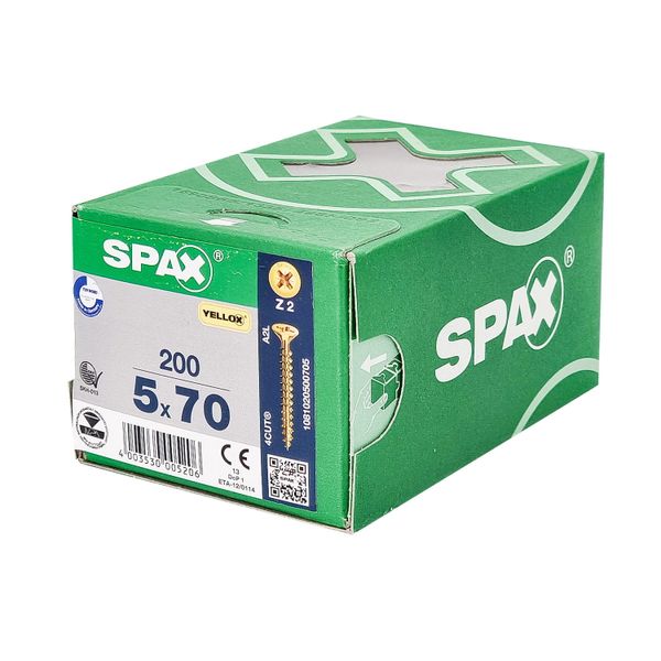 Kup Wkręty uniwersalne SPAX 5.0 x 70 200 szt. PZ2 na arena.pl i ciesz ...