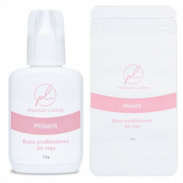 Primer do rzęs - Mocne wiązanie kleju Premium Lashes 15g + woreczek ...