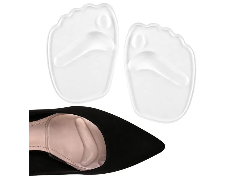 Wkładki do butów na obcasie obuwia szpilek pod palce silikonowe żelowe ...