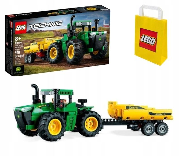 Kup KLOCKI LEGO TECHNIC 42136 TRAKTOR JOHN DEERE 9620 4WD DLA DZIECKA ...