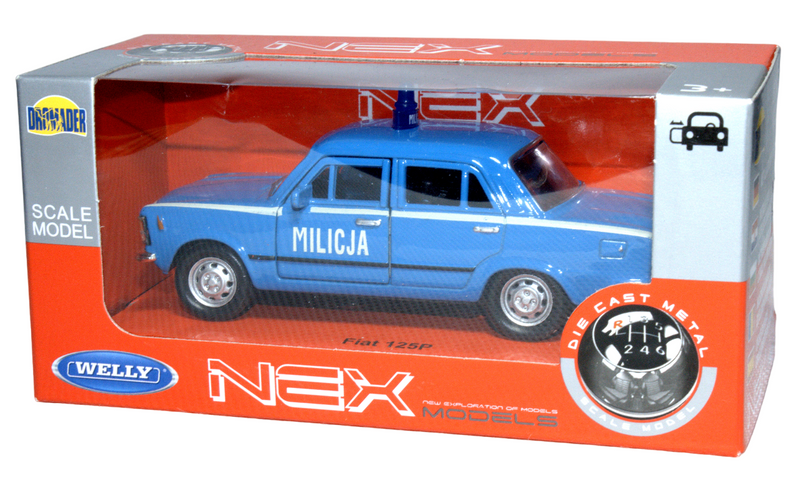 FIAT 125P MILICJA SAMOCHÓD MODEL AUTO SAMOCHODY - Arena.pl