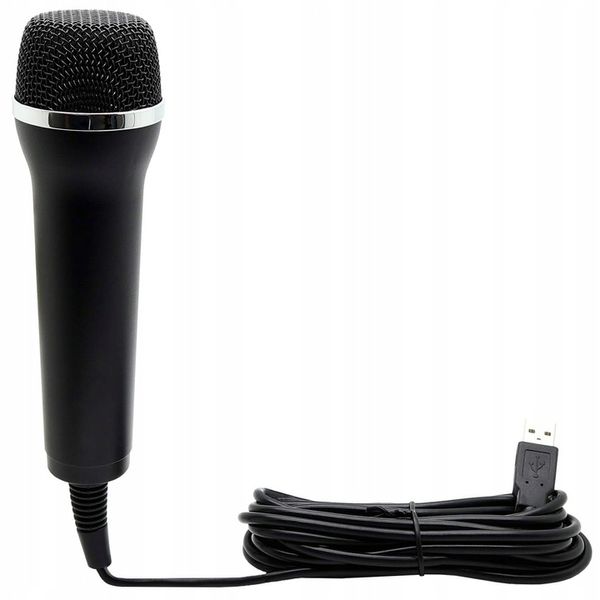 Oryginalny mikrofon USB PC XBOX PS3 PS4 PS5 SINGSTAR LET'S SING - Kabel ...