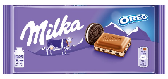 Milka Oreo - Czekolada Mleczna Oreo Cookies - 100G - Arena.pl