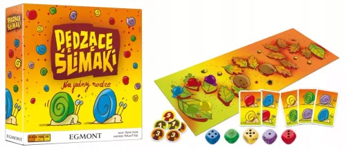 Kup Pędzące ślimaki - Prosta gra planszowa dla dzieci taktyka ...