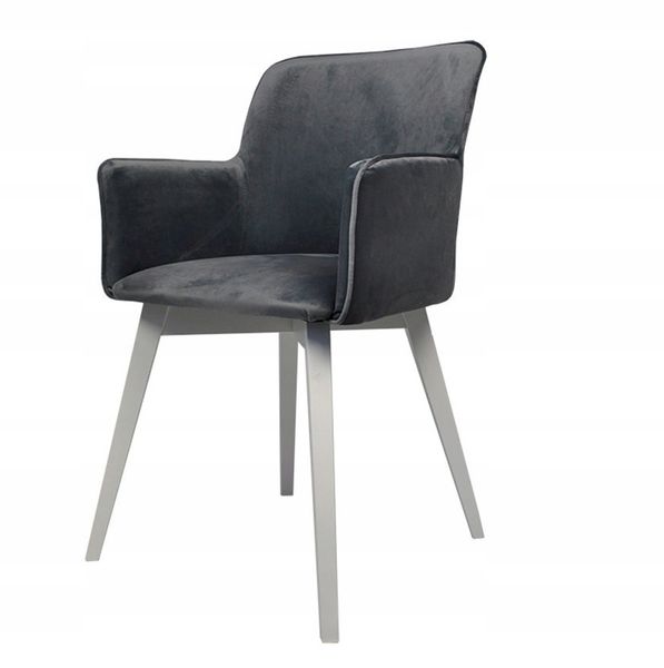 Nowoczesne krzesło VIKI2 kubełek tapicerowane LOFT - Arena.pl