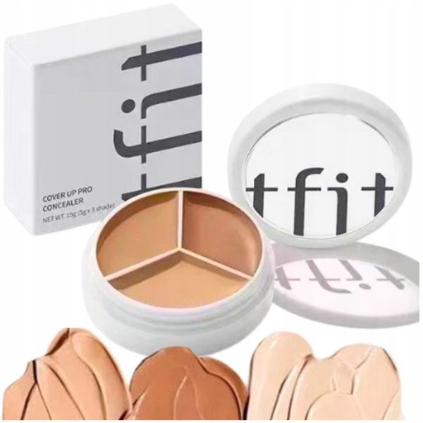 Kup KOREKTOR POD OCZY PALETA CIENI PALETKA 3 KOLORY TRIO CONCEALER DO ...