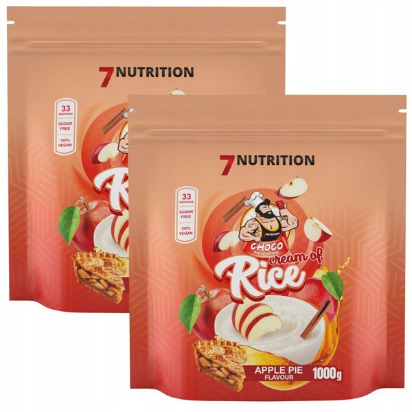 Kup KLEIK RYŻOWY 7 NUTRITION Sugar free Zdrowy Posiłek Smak Jabłko Cynamon 2kg na arena.pl i ...