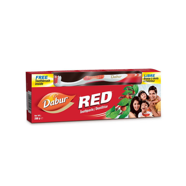 Pasta do zębów ze szczoteczką Red Dabur 200g - Arena.pl