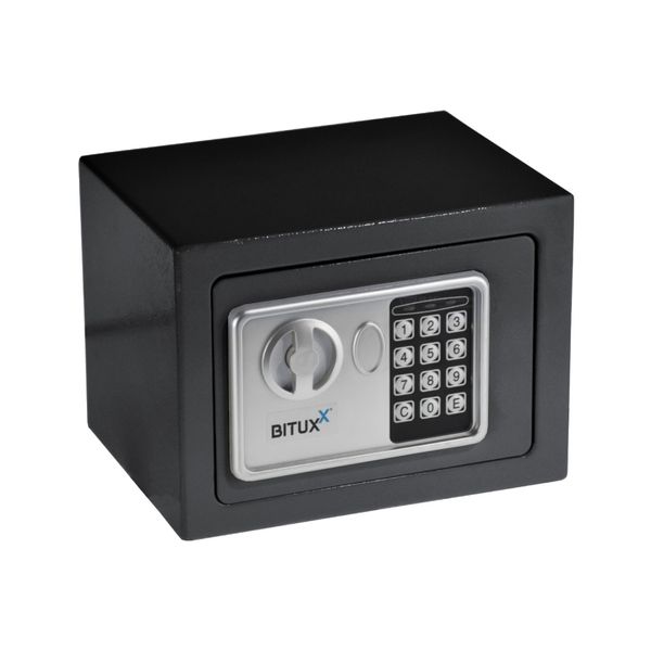 11387 Sejf mini zamek elektrn na pieniądze oszczędności - Arena.pl