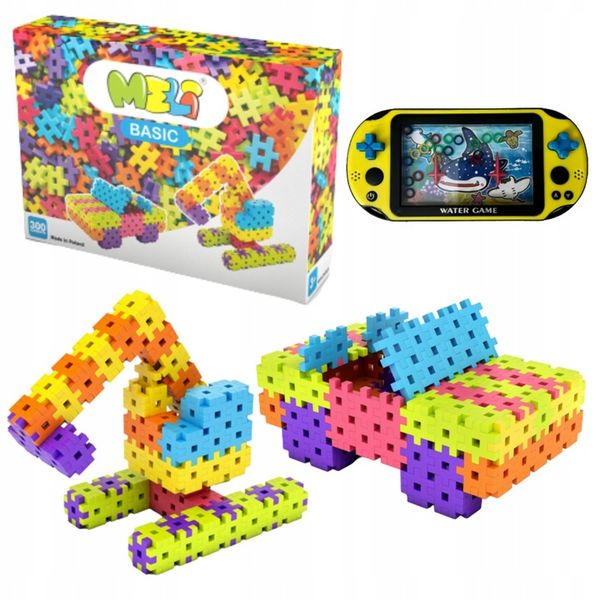 Kup KLOCKI WAFLE GOFRY KLOCKI MELI BASIC 300 KONSTRUKCYJNE + PREZENT ...