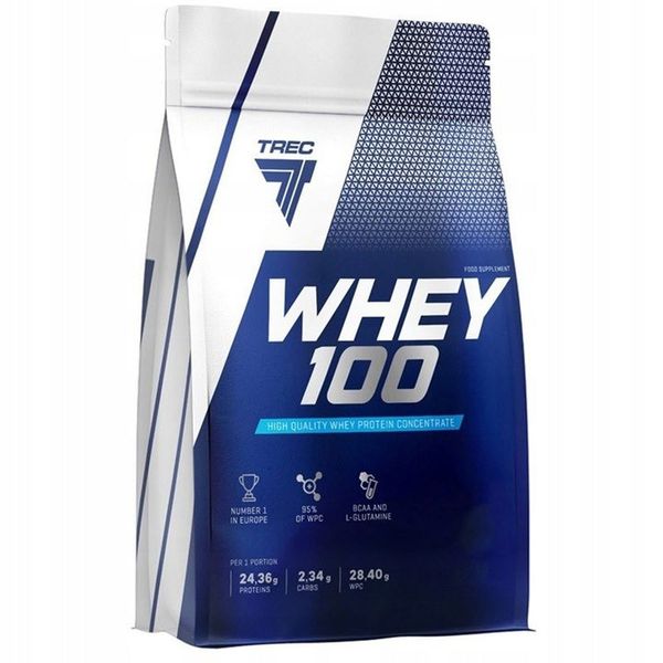 Trec WHEY 100 Protein Concentrate WPC 700g smak masło orzechowe - Arena.pl