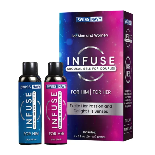 Kup swiss navy infuse 2-in-1 żel stymulujący dla par 2x59ml zestaw na ...