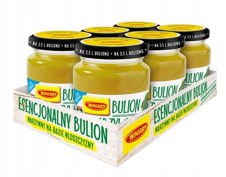 Winiary Bulion warzywny w płynie w słoiczku 6 szt - Arena.pl