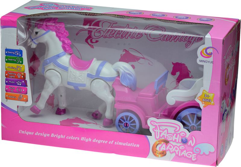 KARETA DUŻA KAROCA BARBIE Z KONIEM - Arena.pl