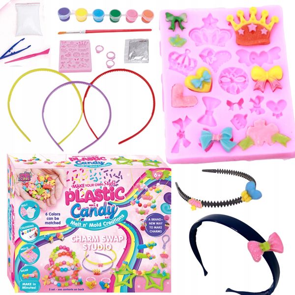 Kup Plastic Candy Zestaw do robienia bransoletek biżuterii PREZENT ...