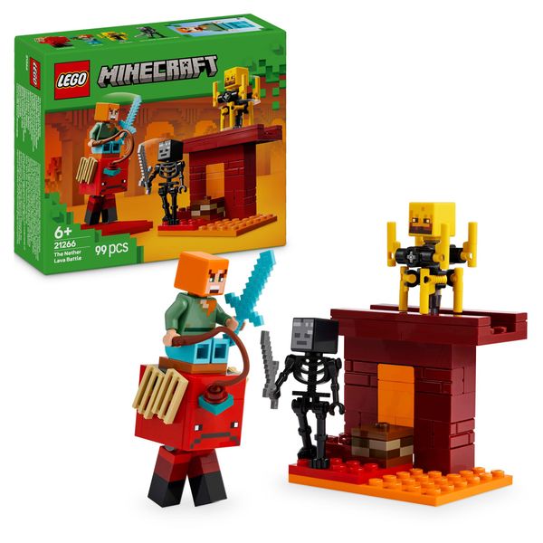 Kup LEGO Minecraft 21266 Bitwa w Netherze Zestaw z Mobami i Lawą 6+ na ...