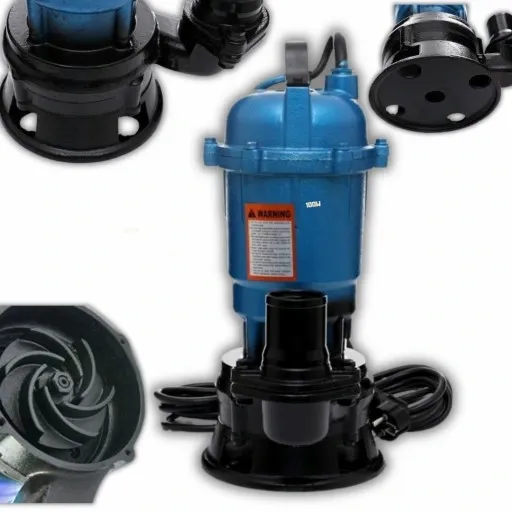 POMPA do wody czystej brudnej szamba ZATAPIALNA z rozdrabniaczem 3750W ...