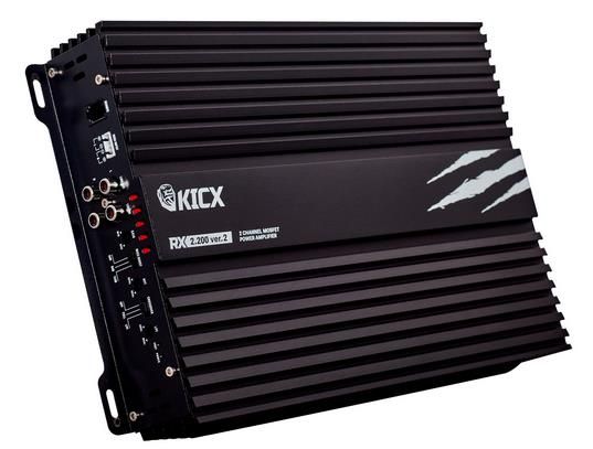 WZMACNIACZ KICX RX 2.200 VER.2 2-KANAŁOWY KLASA AB - Arena.pl