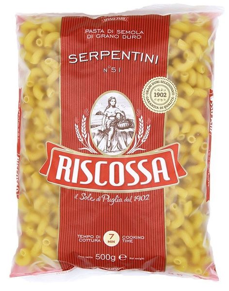 Kup PASTIFICIO RISCOSSA Makaron Serpentini wężyki 500 g na arena.pl i ...