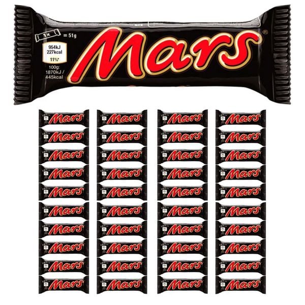 Kup Mars Baton z nugatowym nadzieniem oblany karmelem i czekoladą 51 g ...