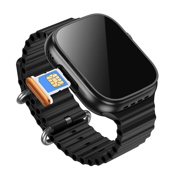 Smartwatch Hoco 1,96" TFT 4G z fukcją rozmowy DYD01 czarny - Arena.pl