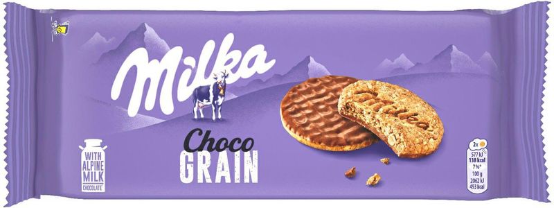 MILKA CIASTKA CHOCO GRAINS 126G - Arena.pl