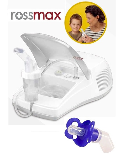Inhalator Rossmax NA100 + smoczek do nebulizacji - Arena.pl