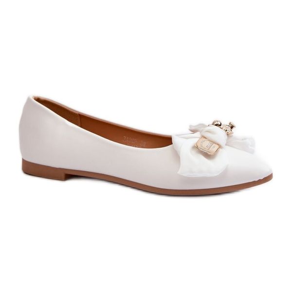 Baleriny Model Satris ZA39P White - Step in style r.38 - Arena.pl