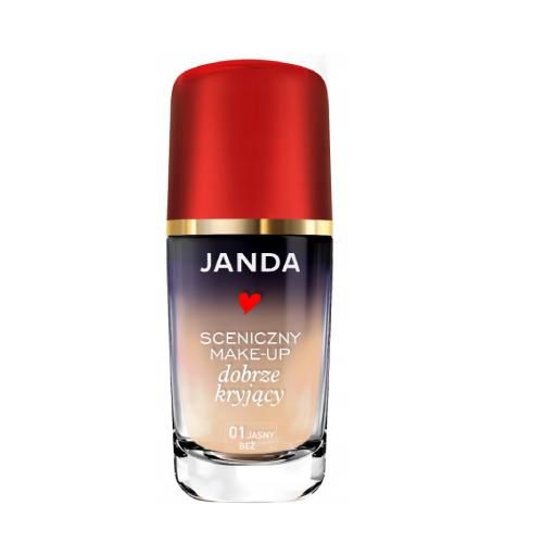 Kup JANDA Podkład sceniczny kryjący 01 jasny beż 30ml na arena.pl i ...