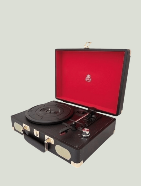 Gramofon GPO Retro Soho Czarny/Srebrny - Arena.pl
