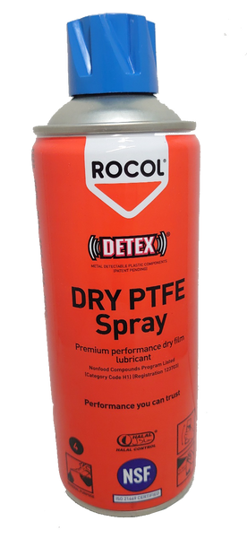 Spray teflonowy z atestem spożywczym DRY PTFE Rocol 400ml - Arena.pl