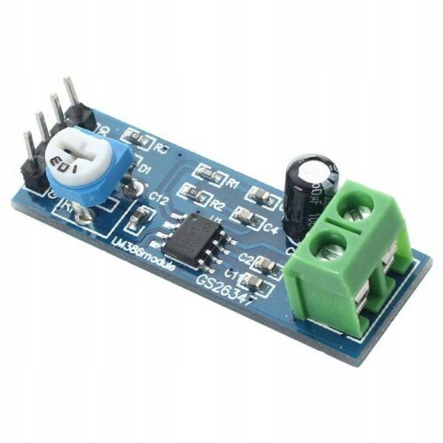 Wzmacniacz Audio LM386 Arduino 5V-12V - Arena.pl
