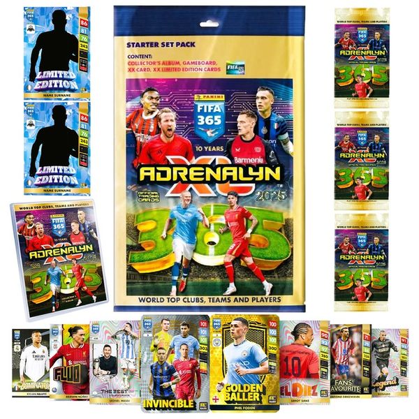 Album FIFA 365 2025 Panini Megazestaw Startowy Karty Piłkarskie Limited ...