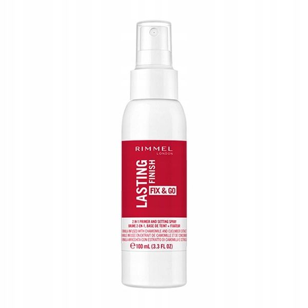 RIMMEL Lasting Finish Fix&Go spray do utrwalania makijażu 100ml - Arena.pl