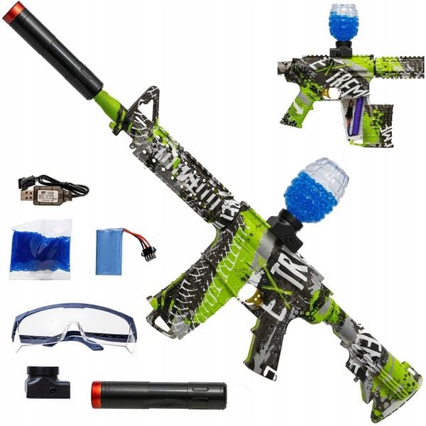 Kup KARABIN M416 PISTOLET M4 AUTOMATYCZNY NA KULKI ŻELOWE ELEKTRYCZNY ...
