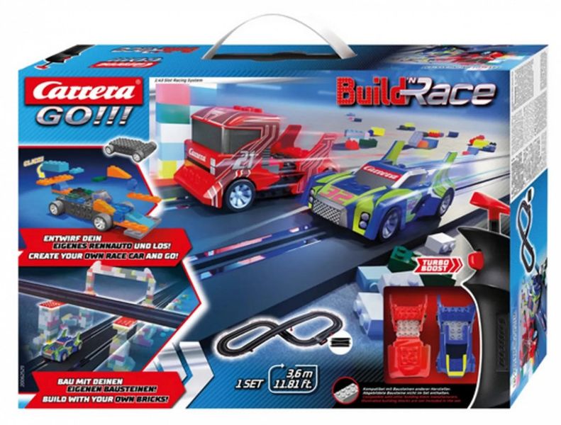 Tor wyscigowy GO!!! Buildn Race Racing Set 3,6m - Arena.pl