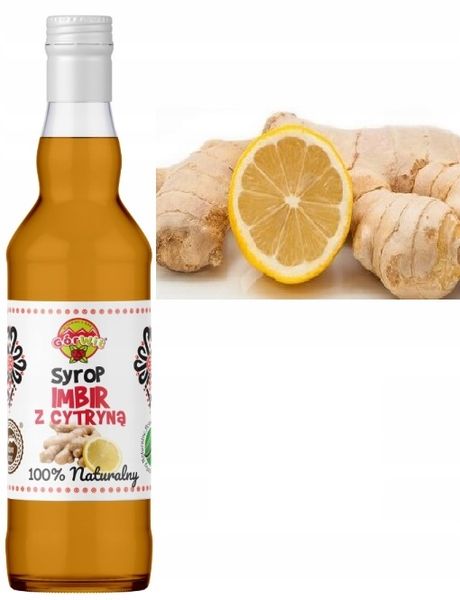 Kup SYROP IMBIR Z CYTRYNĄ GÓRWIT 100% Naturalny 500 ml na arena.pl i ...
