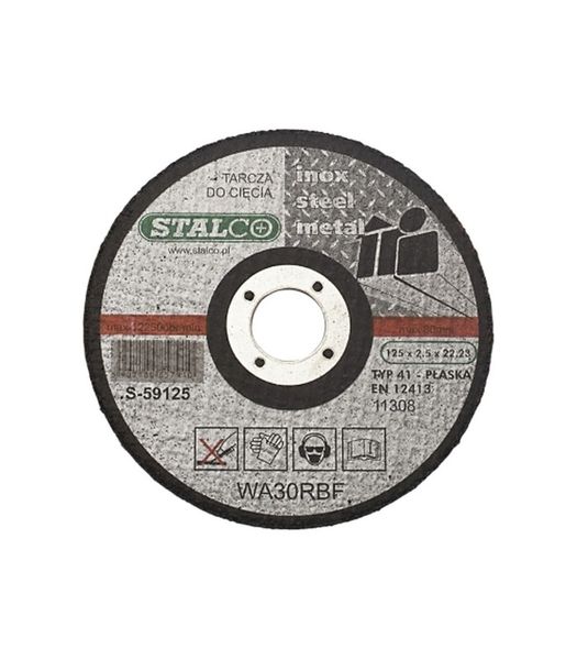 Kup Tarcza do cięcia metalu 125x1 S-59025 Stalco na arena.pl i ciesz ...