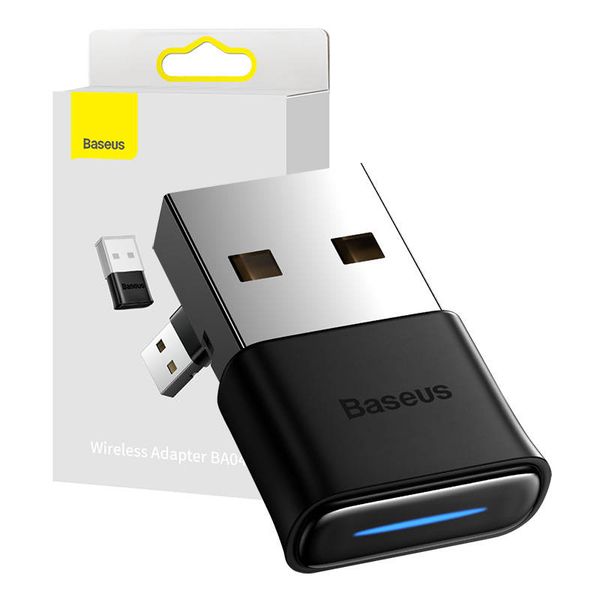 Adapter Baseus BA04 Bluetooth 5.1 (czarny) - Arena.pl