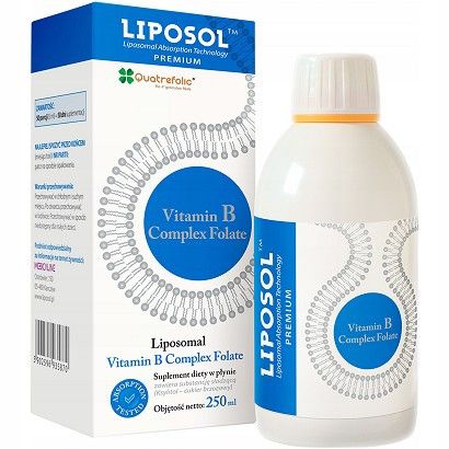 Liposol Liposomalna Witamina B Complex 250 ml - Arena.pl