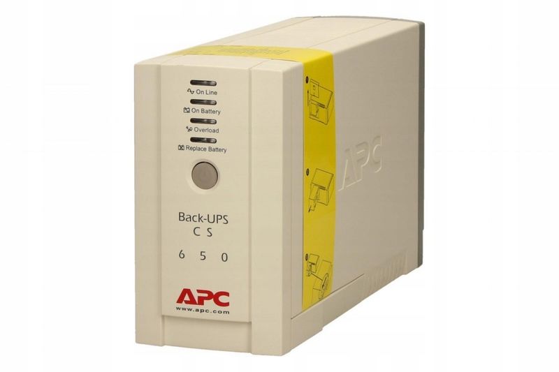 APC BACK-UPS CS 650VA USB/SERIAL 230V BK650EI - Arena.pl