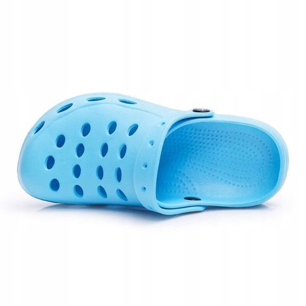 Damskie Klapki Błękitne Piankowe Kroksy Eva r.37 - Arena.pl